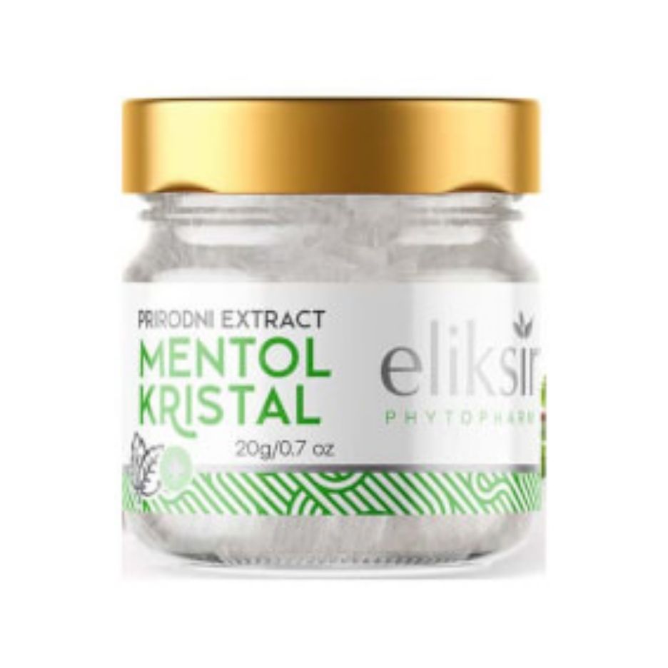 Mentol kristal ekstrakt 20g - Apoteka "Althaea-Pharm"