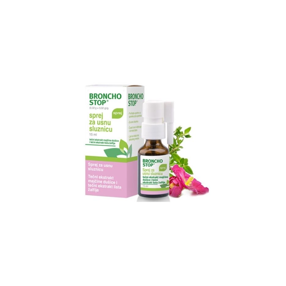 Bronchostop sprej – 15 ml - Apoteka "Althaea-Pharm"