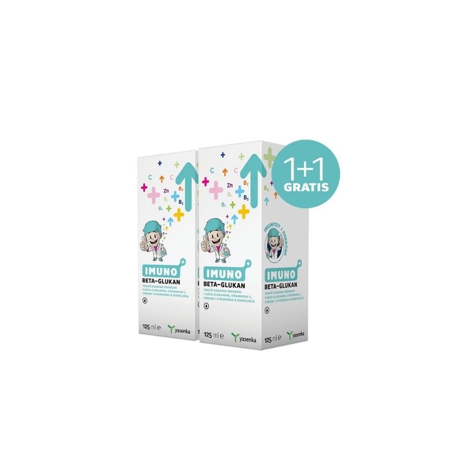 Imuno Beta-glukan Junior sirup 1+1 GRATIS – 2×200 ml - Apoteka "Althaea ...