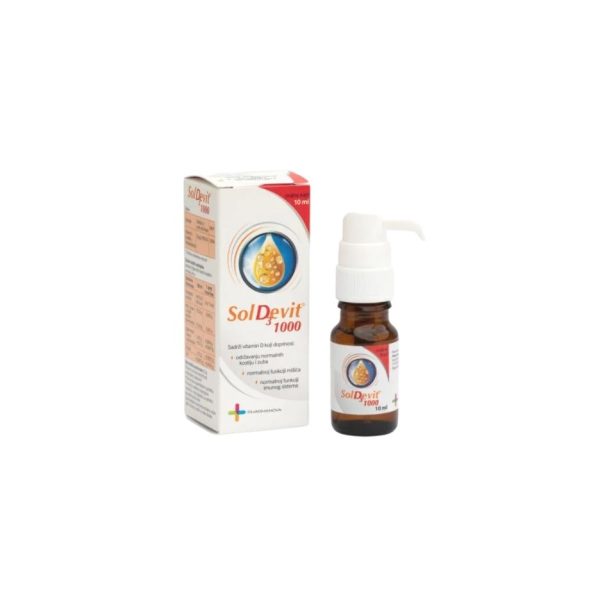 SolDevit D3 1000 IU kapi - Apoteka "Althaea-Pharm"