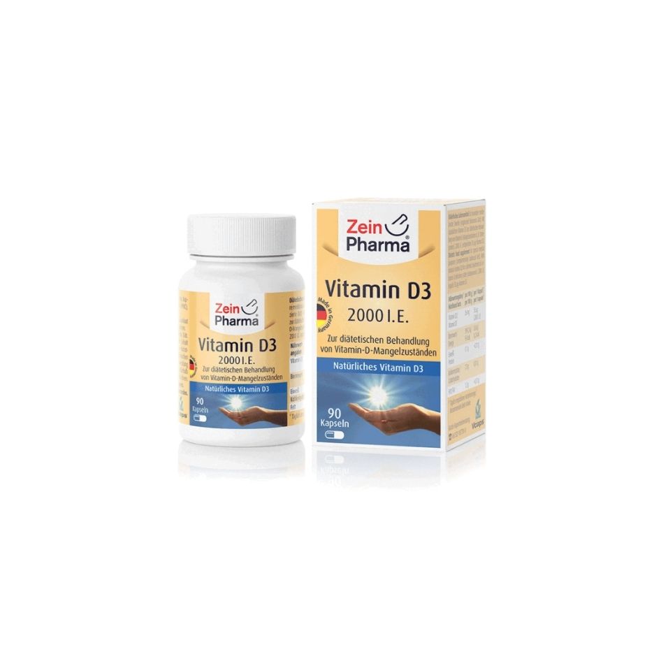 Vitamin D3 2000 IU – 90 kapsula - Apoteka "Althaea-Pharm"