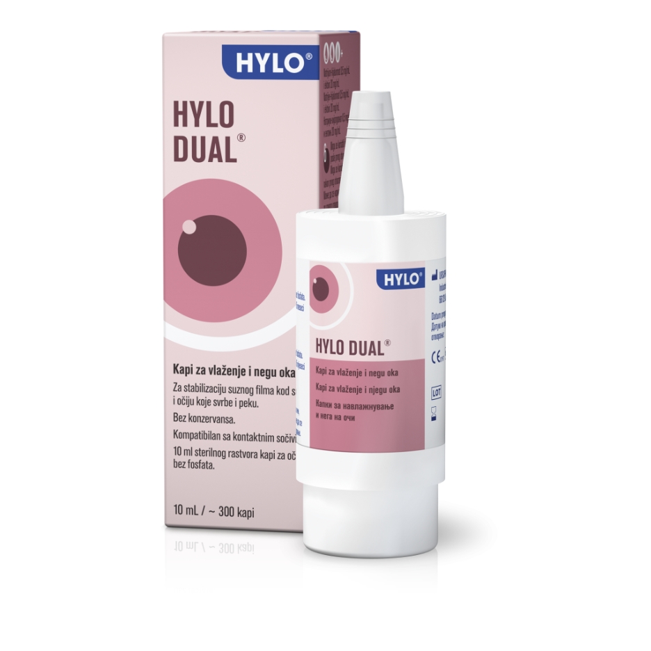 HYLO DUAL® kapi za oči - Apoteka "Althaea-Pharm"